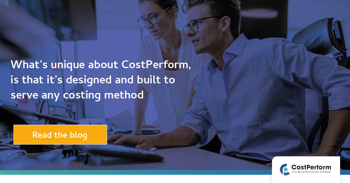 Costing methods - CostPerform