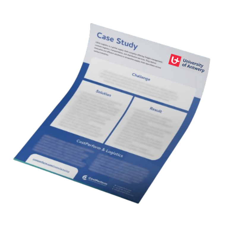 University of Antwerp and CostPerform | CostPerform